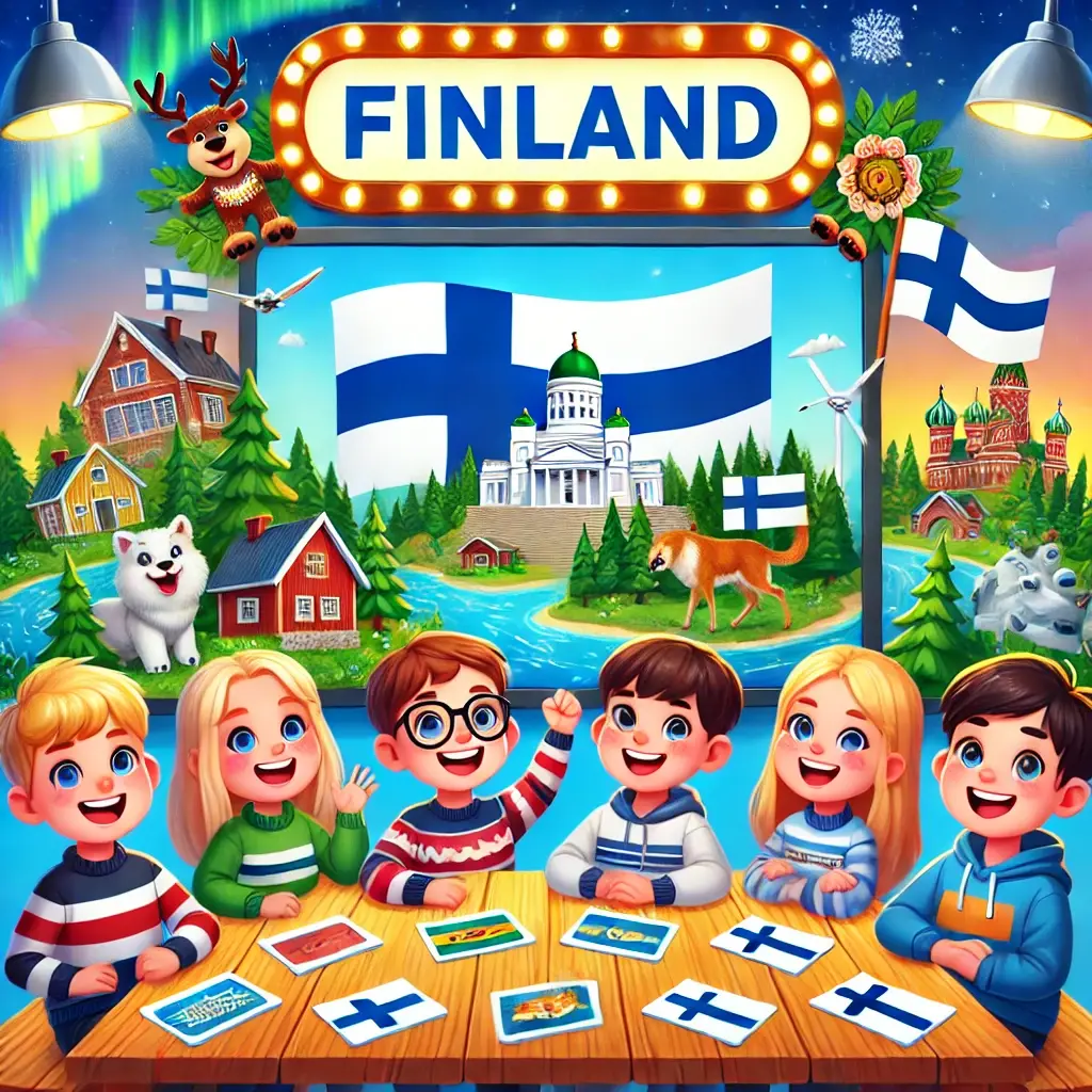 Hauskoja ja opettavaisia Suomi kysymyksiä lapsille
