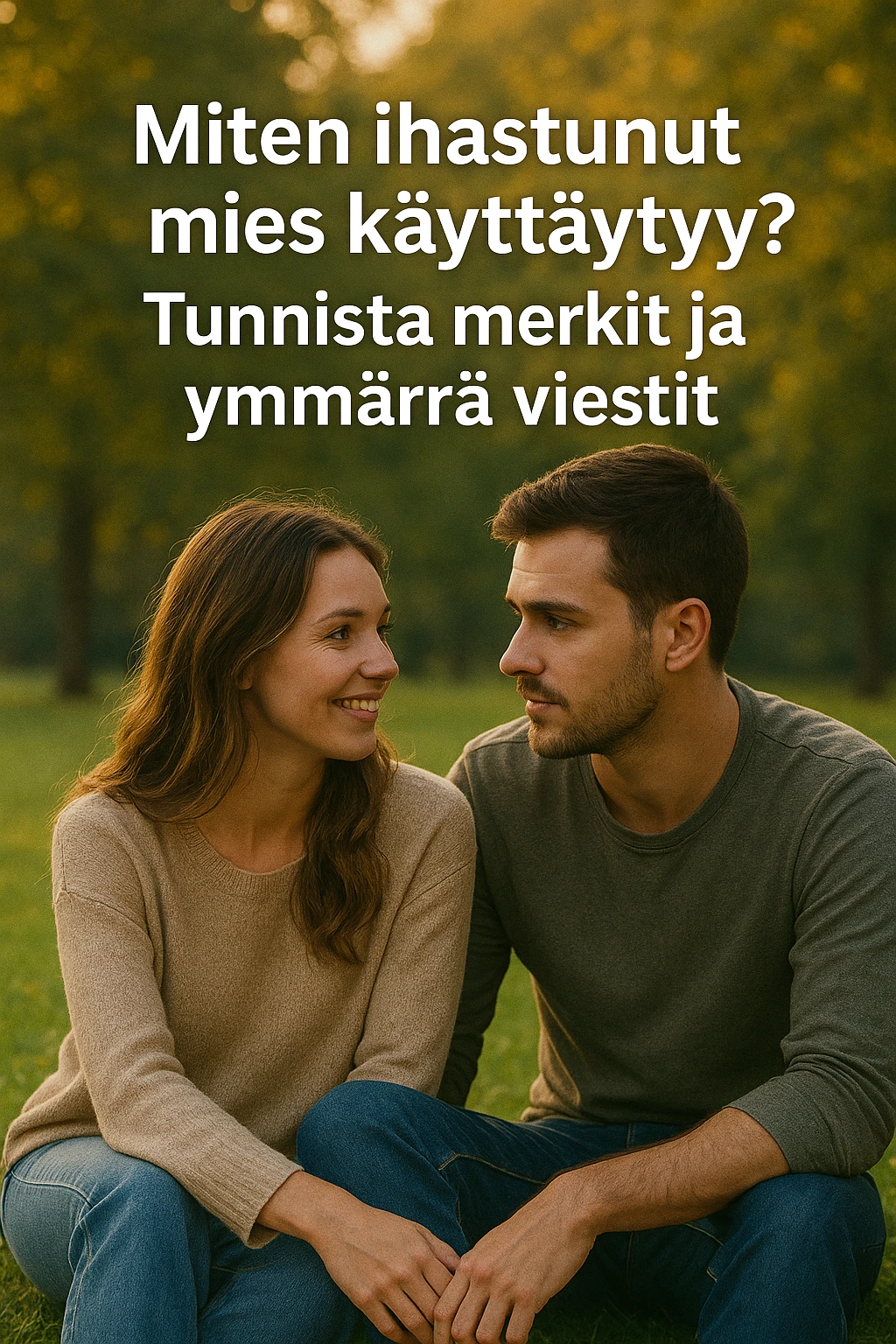 Miten ihastunut mies käyttäytyy? Tunnista merkit ja ymmärrä viestit